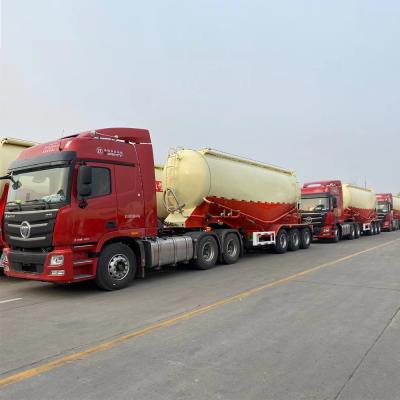 Cina 3 assi V 35 40 45 Cbm Serbatoio di cemento sfuso semirimorchio per trasportatore di polvere sfusa in vendita