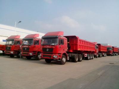 Cina Fabbricazione Tri-Axle Garden Hydraulic Farm Dump Trailer Unità di alimentazione per il movimento di sabbia come in vendita