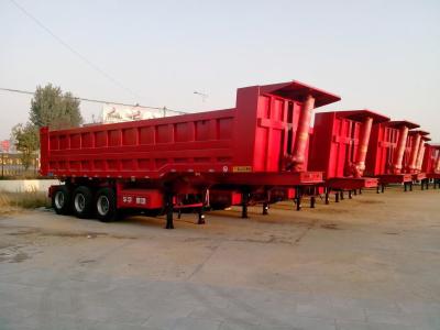 Cina Fabbricazione Tri-Axle Garden Hydraulic Farm Dump Trailer Unità di alimentazione per il movimento di sabbia come in vendita