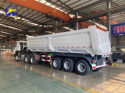 China 3 eixos Tri-Axle 40cbm Sinotruk Dump Trailer Personalização e solicitação personalizável à venda
