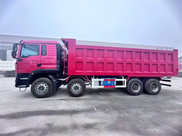 Quality 10 Tires Howo 6x4 Second Hand Dump Truck 371hp 300-400L Fuel Tank for sale