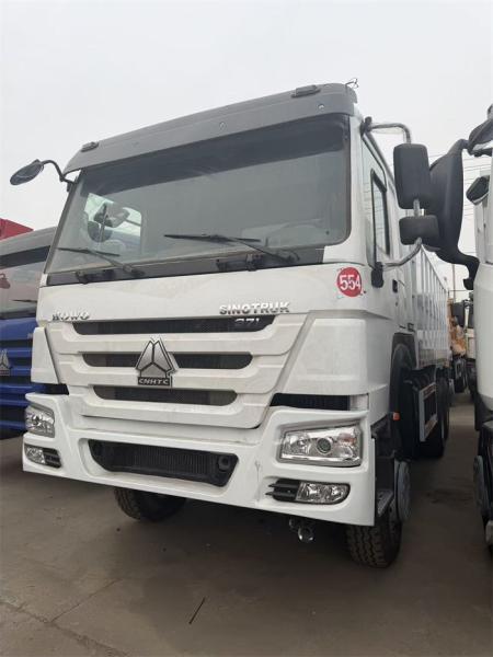 Quality 371 HP Second Hand Howo Dump Truck 6x4 Euro 2/3 New Cab And Tires for sale
