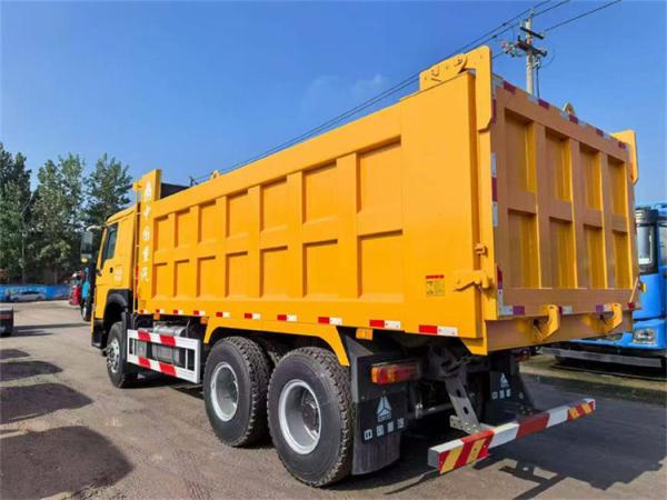 Quality 380 HP Howo A7 Dump Truck Heavy Duty 4300+1350 Mm Wheelbase for sale