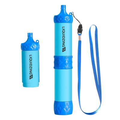 Cina L'acqua di emergenza di LIQUIDZING filtra Straw Portable Filter Drinking Straw 99,9999% in vendita