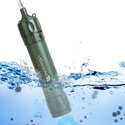 Cina Sopravvivenza portatile Straw Water Filter Water Solutions per l'escursione della prevenzione delle situazioni di emergenza di campeggio di viaggio in vendita