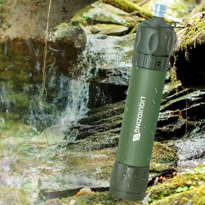 Cina Ingranaggio personale di sopravvivenza di Straw Outdoor Portable Filtration Emergency del filtro da acqua in vendita
