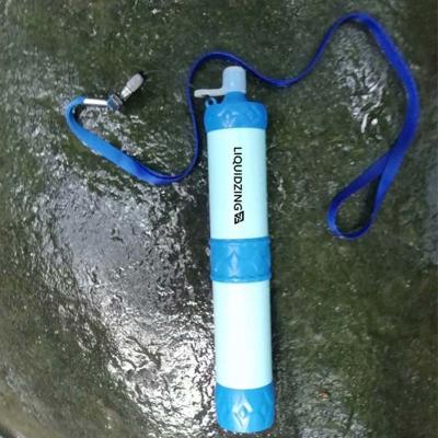 Cina Purificatore personale all'aperto di Straw Emergency Survival Gear Water di filtrazione dell'acqua del filtrante di acqua per la scalata d'escursione di campeggio in vendita