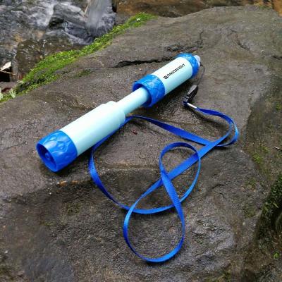 Cina Paglia di campeggio portatile del filtrante di filtrazione di Mini Portable Personal Life Water in vendita