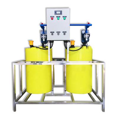 Cina polimero manuale 0.75kw che dosa sistema con la pompa 80*80*100cm in vendita