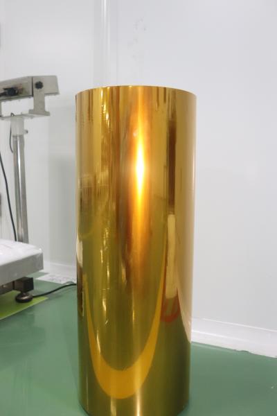 Quality 75μm Copper Coated Polyimide Plastic Tape Film With High Dielectric Strength for sale