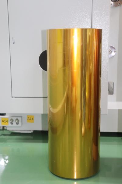 Quality Ultrathin Aluminized Polyimide Film Electrical Isolation Dielectric Tape for sale