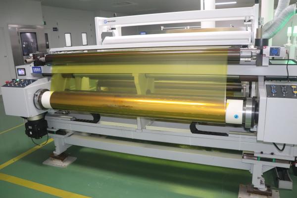 Quality OEM Quantum Golden Thin Pet Polymer Film Polyimide Tape For PCB Protection for sale