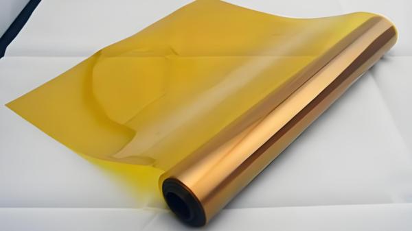 Quality Biaxially Stretched Aluminized Film Polyimide Sheet Yellow Molecular Engineering for sale