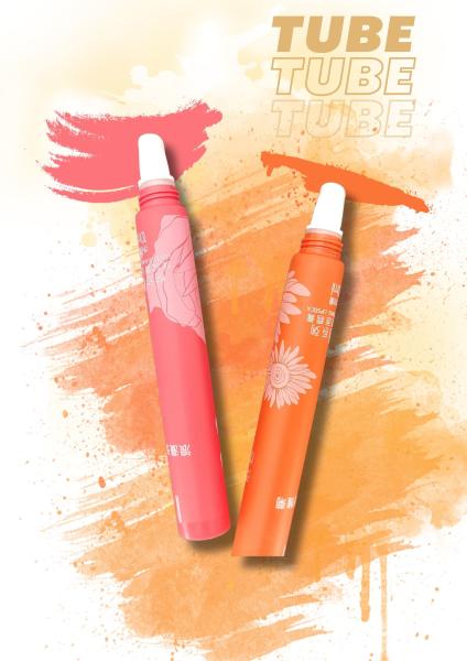 Quality 10ml D15mm Velvet Shining Lipstick Tube Packaging With Flocking Applicator for sale