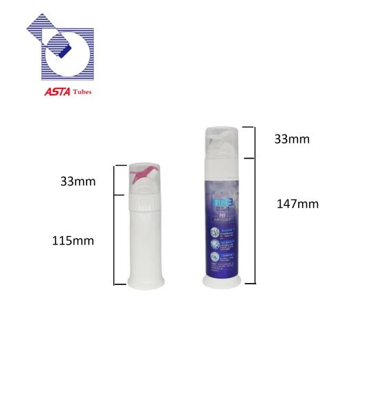 Quality 130ml 45ml Factory Direct Sale Customizable Toothpaste Tube Packaging with for sale