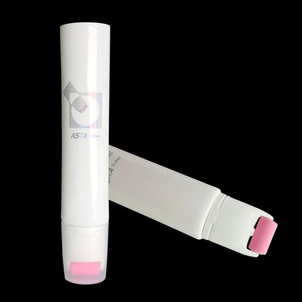 Quality Plastic Roller Ball Body Skin Care Cream Lotion Soft Cosmetic Packaging Squeeze Oval Tubes Cuticle Oil for sale