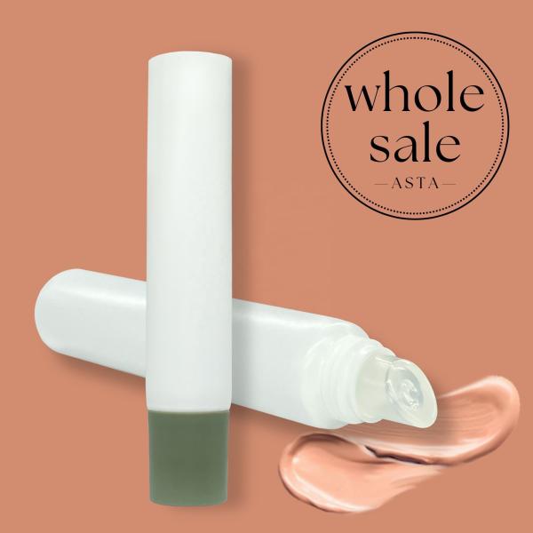 Quality Magnetic D 19 mm Unique Silicone Lipstick Lip Gloss Tubes Cute Empty Lip Balm for sale