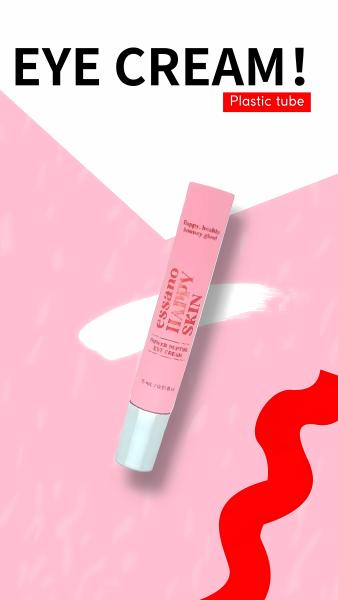 Quality Small Beauty Soft 10ml 15ml Zinc Alloy Applicator Eye Massage Tube Eye Cream for sale