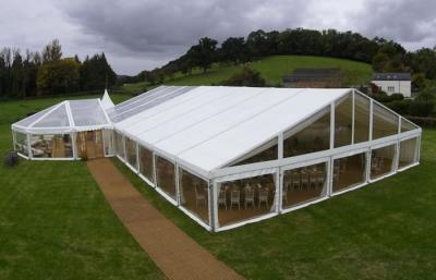 China 2020 transparent white color Economical luxury Wedding Tent Party Tent Event Tent  25x50m for 1000-500 people for sale