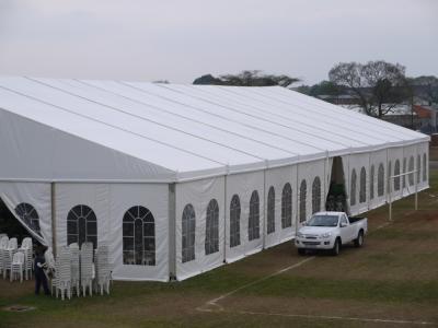 China Easy Set up marquee tent 20x30 m wedding tent,  white color with linings for 500 people for sale