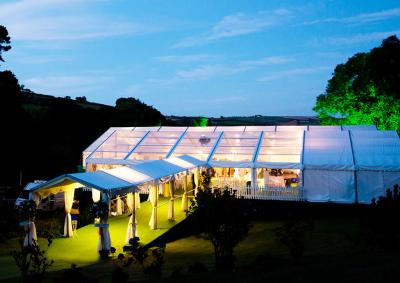 China 2021 transparent white color Economical luxury Wedding Tent Party Tent Event Tent  20x50m for 1000 people for sale