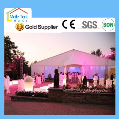 China 2018 hot sale wedding marquee tent 15x30 m wedding tent,  white color for 400 people for sale