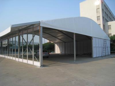 China white 10x30m white arcum pvc fabric high peak tent roof top marquee tent for 200 people for sale