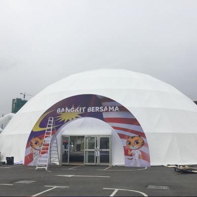 China 2018  dome marquee white color 18 m  Garden dome Tent with cheap factory price for sale