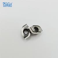 China Lathe Tool CNC Milling Inserts Silver Uncoated Carbide Inserts for sale