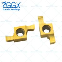 China Yellow Parting And Grooving Inserts Metal Turning CNC Tools Insert for sale