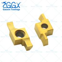 China Yellow Parting And Grooving Inserts Metal Turning CNC Tools Insert for sale