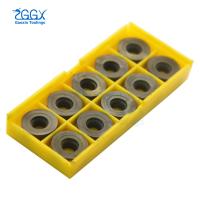 China Cemented Carbide Round Milling Inserts CNC Cutting Tools for sale