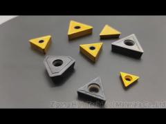 TNMG160404 CVD Coated Carbide Turning Inserts For Steel Parts