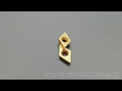 DCMT Tungsten CNC Milling Inserts For Steel Turning Cutting Tools DCMT11T304-GM