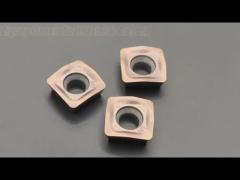 Tungsten Carbide PVD Coated Inserts CNC Milling Inserts SDMT140520GM-R3