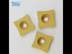 Tungsten CVD Coated Inserts Carbide Cutter Tooling For Lathe SPUB63-19-19-4R