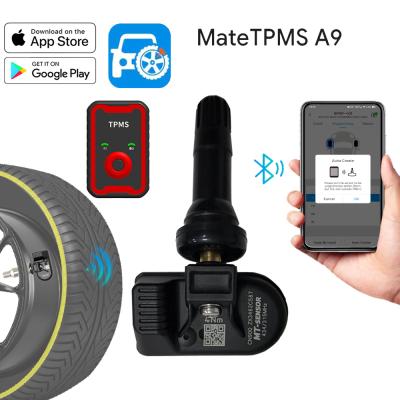 China Snap In Rubber Valve Programmable TPMS Sensors Replacement Waterproof Rating for sale