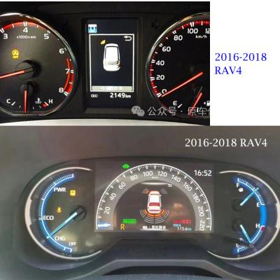 China Ultrasonic Original Screen And Dashboard Display Garage Toyota Rav4 Corolla Backup Reversing Parking Sensors for sale