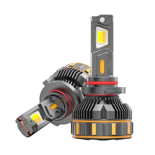 Quality 100W 7400 Lumens Car LED Headlight Bulb with App And Remote Control for sale