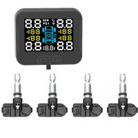 Quality Universal Solar Car Tire Pressure Monitoring System Real Time Tyre Monitoring for sale