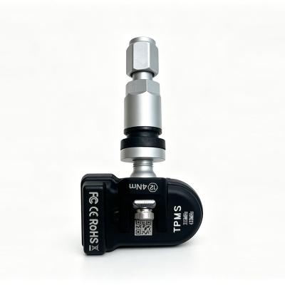 China Silver Metal Valve Tire Pressure Monitoring Universal Tpms Programmable Sensor for sale