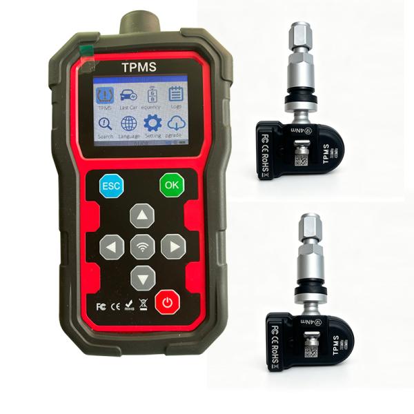 Quality Silver Metal Valve Tire Pressure Monitoring Universal Tpms Programmable Sensor for sale