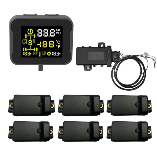 Quality High Stability Tire Pressure Monitoring System TPMS 433.92MHz Frequency For Bus / Coach for sale