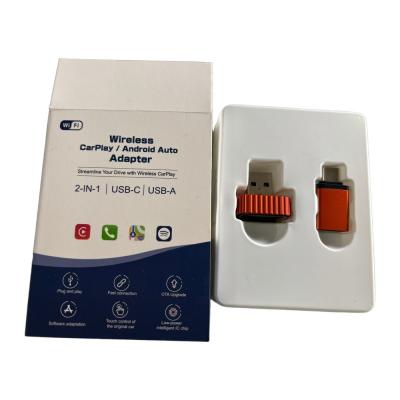China 2-in-1 Wireless CarPlay & Android Auto Adapter for sale