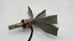 heat dissipation strip led headlight bulb