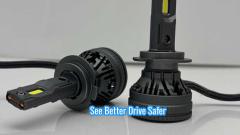 A3 H7 single beam led headlight bulb