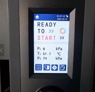 Cina Capacità ad alta pressione dello sterilizzatore 45L dell'autoclave a vapore della classe B in vendita