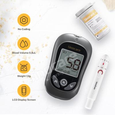 Cina Sangue elettronico continuo 5s Sugar Monitor del tester non dilagante della glicemia del PVC in vendita