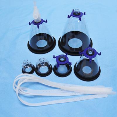 China M 7 Pvc Cone Soft Black Silicone Small Animal Veterinary Anesthesia Mask for Dog Cat for sale