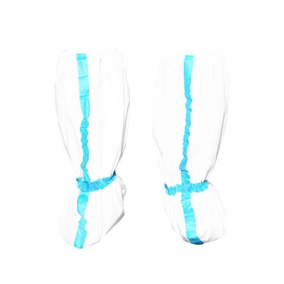 중국 40개 센티미터 의학 차단 신발 커버 PP CPE 소비할 수 있는 의약품 판매용